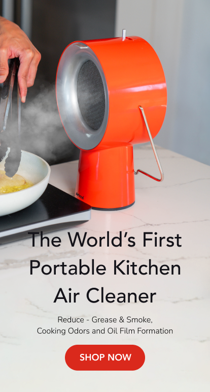 AirHood | World's First Portable Kitchen Air Cleaner