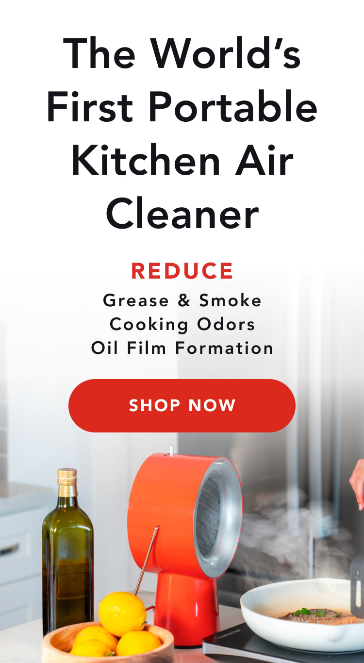 AirHood | World's First Portable Kitchen Air Cleaner